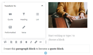 10 tips & tricks for using the new WordPress Block Editor | Blog | Bronco