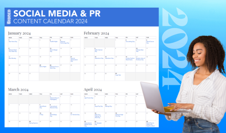 Social Media Content Calendar for 2024 – Free Download | Bronco > Our Ideas